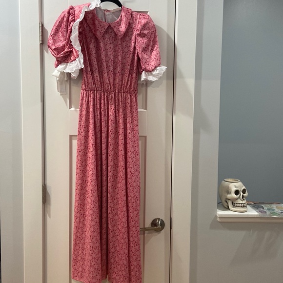 California Costumes | Costumes | Pioneer Frontier Peasant Floral Dress ...